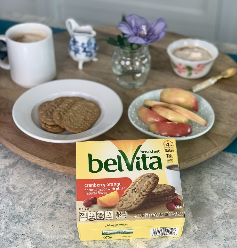 Dip-It-Sip-It Cranberry Orange belVita Breakfast Board